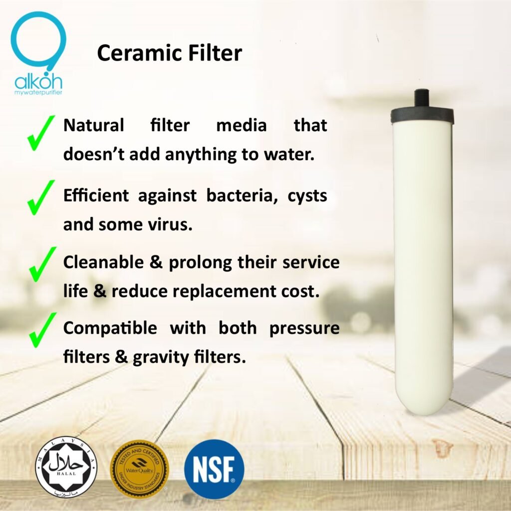 Ceramic Filter Series - Alkoh Water Purifier Singapore